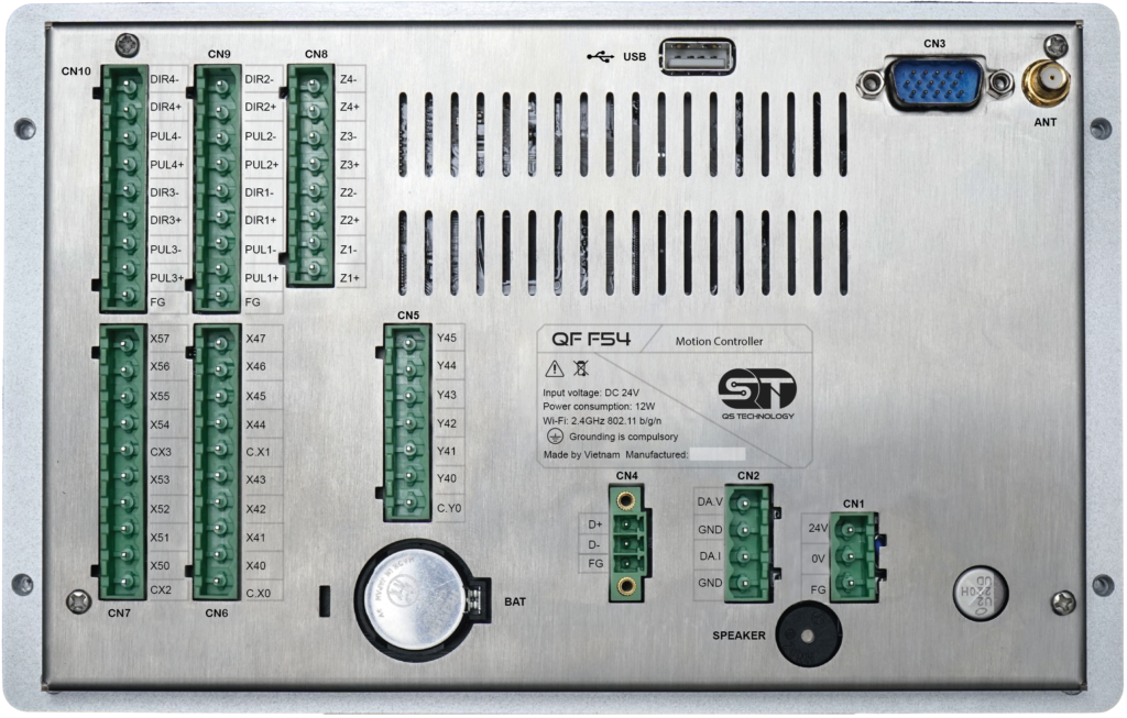 4 Axis CNC Controller F54 - QS Technology